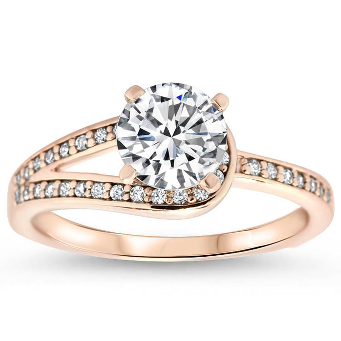 Lasso Engagement Ring Lab Grown Diamond - It's a Wrap