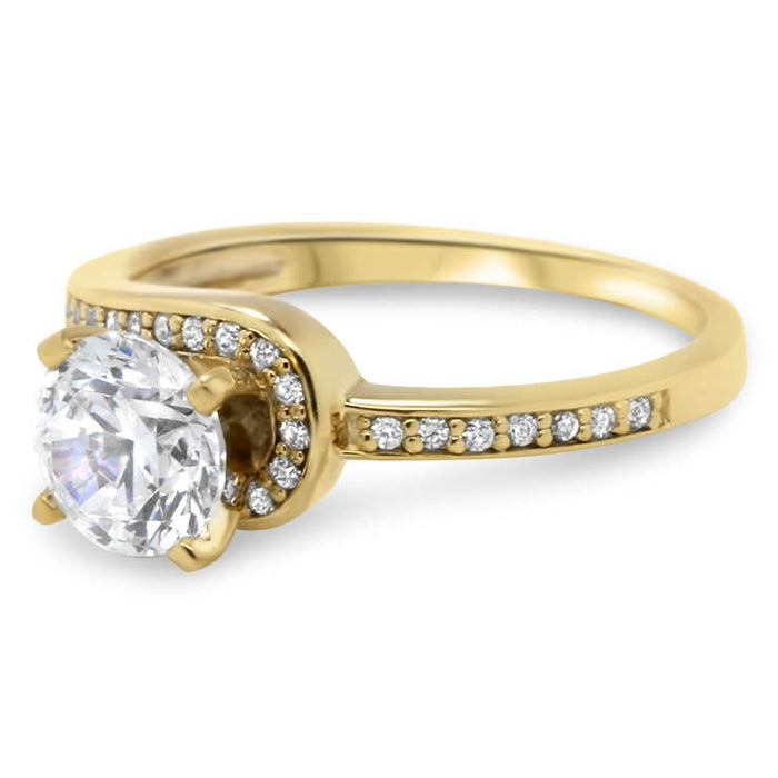 Lasso Engagement Ring Lab Grown Diamond - It's a Wrap
