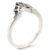 Spider Web Wedding Band Web Ring Curved Band - Web