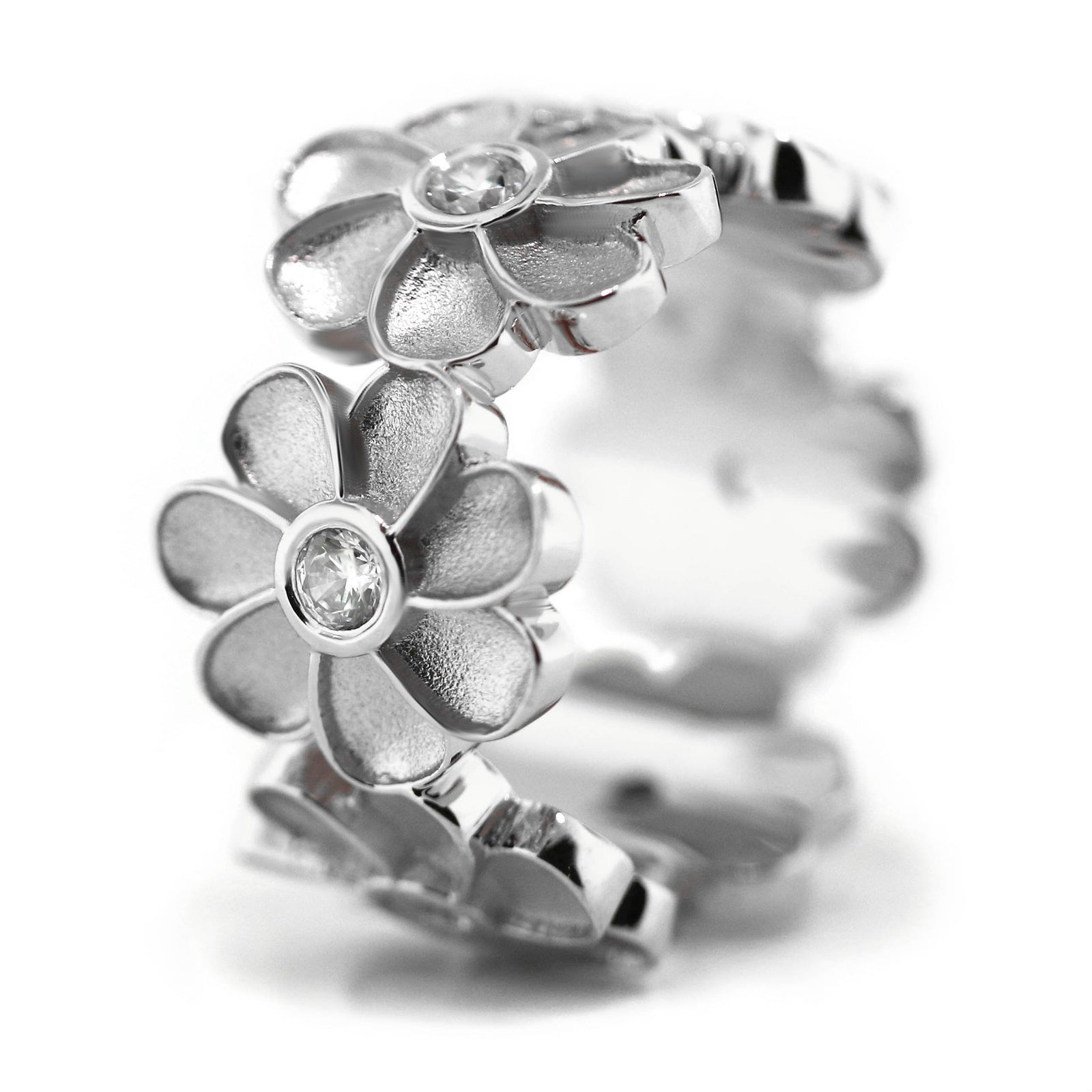 Flower Eternity Band