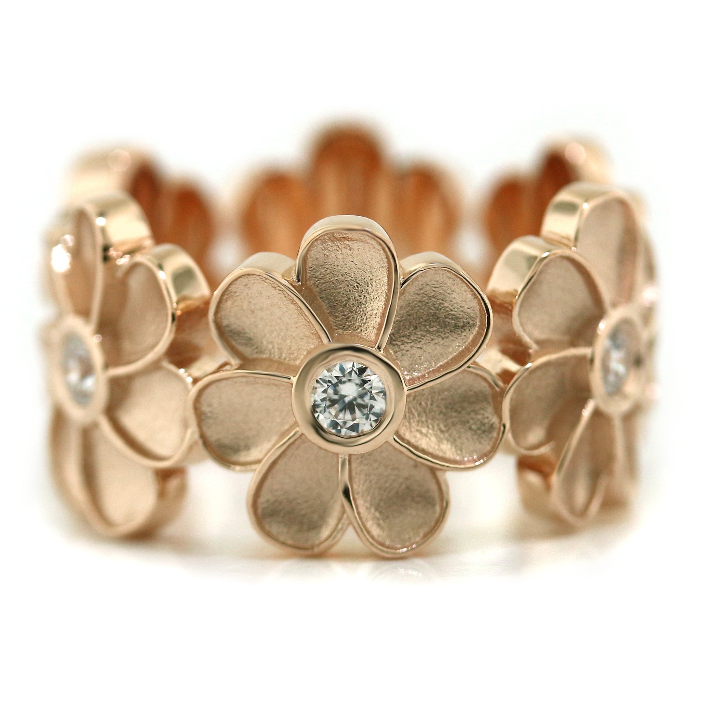 Flower Eternity Band