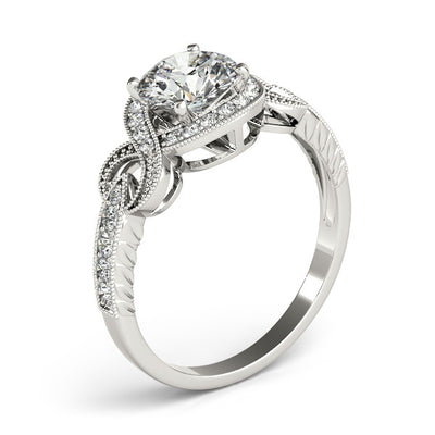 Vintage Inspired Engagement Ring - Vine
